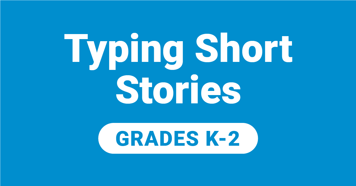 Word Processing: Typing Short Stories Software for Grades K-2